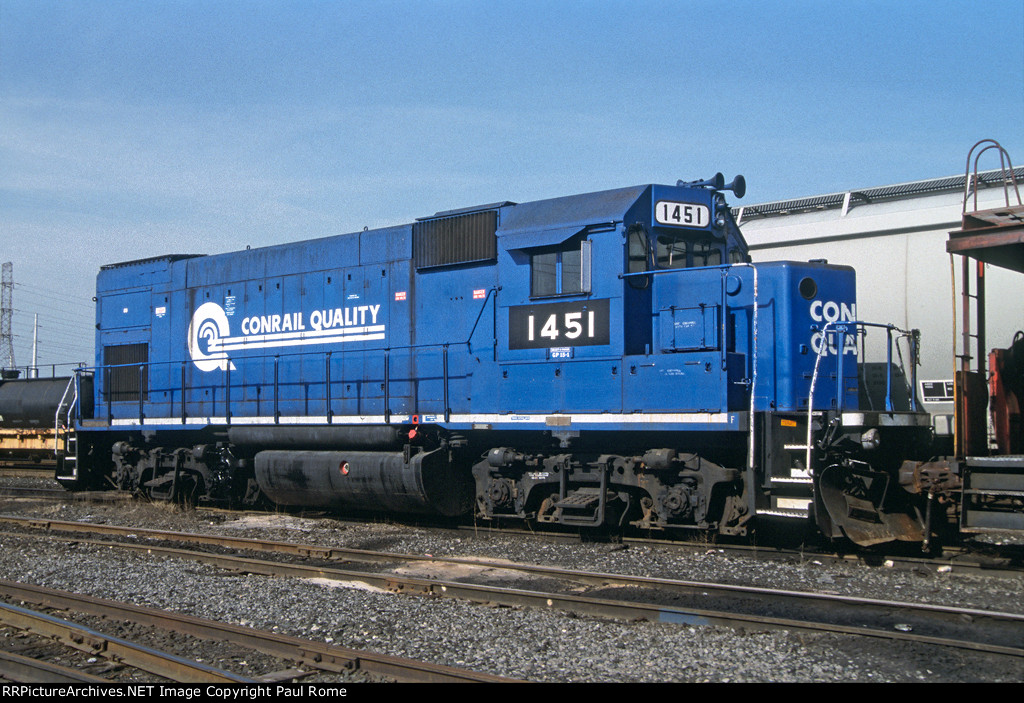 NS 1451, EMD GP15-1,ex CR 1693, at Colehour Yard